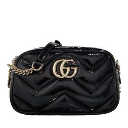 Gucci Crossbody Bags - GG Marmont Small Shoulder Bag - Gr. unisize - in Schwarz - f&uuml;r Damen