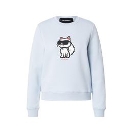 K by KARL LAGERFELD Karl Lagerfeld Sweatshirt 'Ikon' female Blue size XL