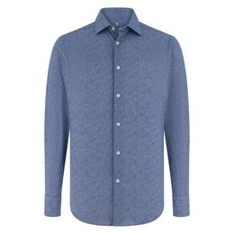 Boggi Milano Button Up Shirt male Blue size XXXL
