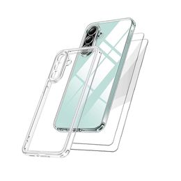 H&uuml;lle Galaxy A26 und 2 schutzfolien - TPU - Transparent
