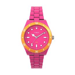 Timex Analog Watch 'Legacy #tide - Ocean Diver Inspired' Damen Gr&ouml;&szlig;e One Size pink