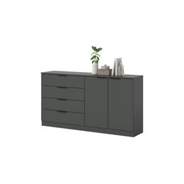 H&ouml;ffner Sideboard Kopenhagen grau Ma&szlig;e (cm): B: 148 H: 80 &raquo; H&ouml;ffner