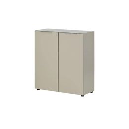 H&ouml;ffner Sideboard Vitreo Neo beige Ma&szlig;e (cm): B: 90 H: 99 T: 40.0 &raquo; H&ouml;ffner