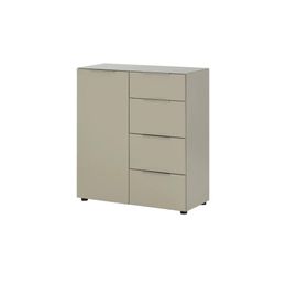H&ouml;ffner Sideboard Vitreo Neo beige Ma&szlig;e (cm): B: 90 H: 99 T: 40.0 &raquo; H&ouml;ffner