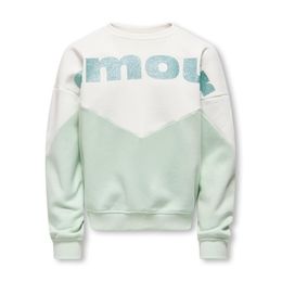 Only Girls Sweatshirt 'KOGRuna-Mena' girl White size 158/164