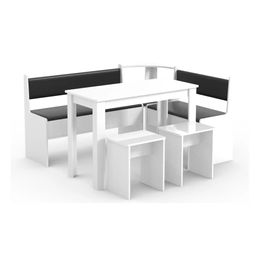 H&ouml;ffner Eckbank wei&szlig; Ma&szlig;e (cm): B: 153 H: 80 &raquo; H&ouml;ffner
