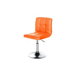 H&ouml;ffner Drehstuhl Kunstleder Palma orange Ma&szlig;e (cm): B: 44 H: 74 &raquo; H&ouml;ffner