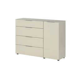 H&ouml;ffner Sideboard Vitreo Neo beige Ma&szlig;e (cm): B: 135 H: 99 T: 40.0 &raquo; H&ouml;ffner