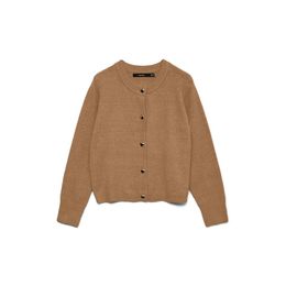 V&eacute;ro Moda Vero Moda Knit Cardigan 'Fiona' female Brown size XL