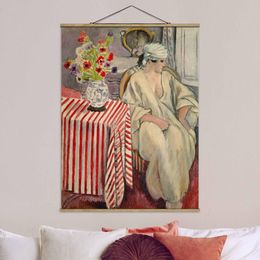 Bilderwelten Stoffbild mit Posterleisten Henri Matisse - Meditation