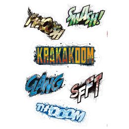 Wandtattoo Avengers Sounds - Wandsticker Wandaufkleber Wandklebebilder S bis XXL