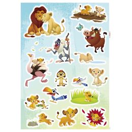 Wandtattoo Lion King Wildlife - Wandsticker Wandaufkleber Wandklebebilder S bis XXL - Kinderzimmer Babyzimmer