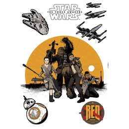 Wandtattoo Kinderzimmer Star Wars Widerstand