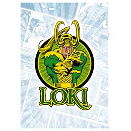 Bilderwelten Wandtattoo Illustration selbstklebend Wandaufkleber - Loki Comic Classic - Wandsticker Kinderzimmer Baby M&auml;dchen Jungen