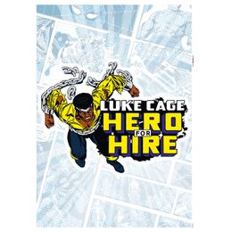 Wandtattoo Luke Cage Comic - Wandsticker Wandaufkleber Wandklebebilder S bis XXL