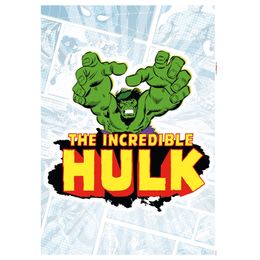 Wandtattoo Hulk Comic Classic - Wandsticker Wandaufkleber Wandklebebilder S bis XXL