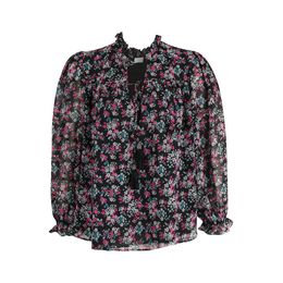 Wallis Petite Bluse Damen Gr&ouml;&szlig;e M pastellblau / grau / pink / schwarz