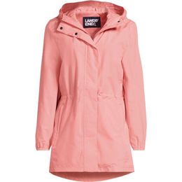 LANDS' END Wasserdichte Regenjacke SQUALL mit Packfach, Damen,  Pink, Polyester, by Lands' End