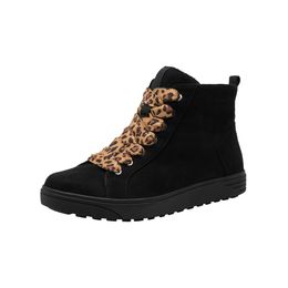Jana High-Top Sneakers female Black size 41