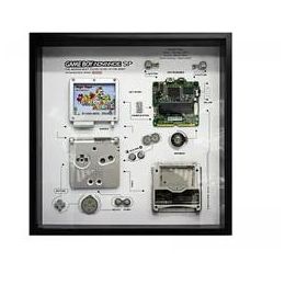 GRC Retro Art Nintendo Gameboy SP Konsole Display - Silber