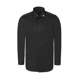 K by KARL LAGERFELD Karl Lagerfeld Button Up Shirt '605041' male Black size 38