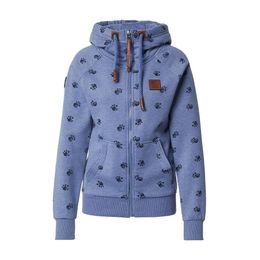 Naketano Zip-Up Hoodie female Blue size M