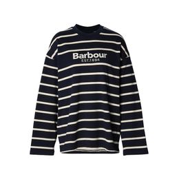Barbour Shirt 'Maeve' Damen Gr&ouml;&szlig;e M navy / naturwei&szlig;