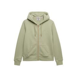 Superdry & Co Zip-Up Hoodie 'ESSENTIAL' female Green size 10