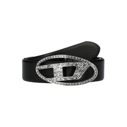 Diesel Belt 'B-1DR STRASS' female Black size 90