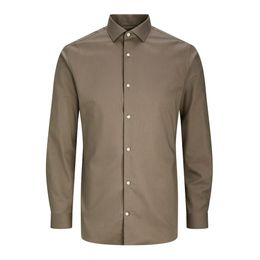 Jack & Jones Jack & Jones Button Up Shirt 'JPRBLAParker' male Brown size XS
