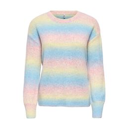 Only Pullover 'ONLFRIDA' Damen Gr&ouml;&szlig;e XS hellblau / gelb / hellgr&uuml;n / hellpink