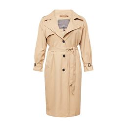 Only Carmakoma Between-Seasons Coat 'CARCHLOE' female Beige size XL-54