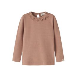 Lil'Atelier Pullover M&auml;dchen Gr&ouml;&szlig;e 110 braun