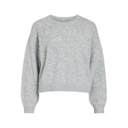 Vila Sweater female Grey size S