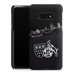 DeinDesign Galaxy S10e Handy Premium Case Smartphone Handyh&uuml;lle Schutzh&uuml;lle matt Skyline Official Licensed Product 1. Fc K&ouml;ln Premium Case