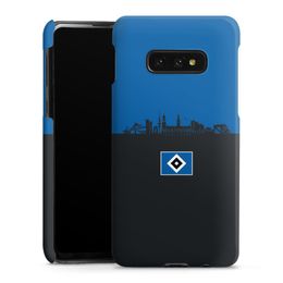 DeinDesign Galaxy S10e Handy Premium Case Smartphone Handyh&uuml;lle Schutzh&uuml;lle matt Hsv Skyline Hamburg Premium Case
