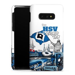 DeinDesign Galaxy S10e Handy Premium Case Smartphone Handyh&uuml;lle Schutzh&uuml;lle matt Ascent Hamburger Sv Official Licensed Product Premium Case