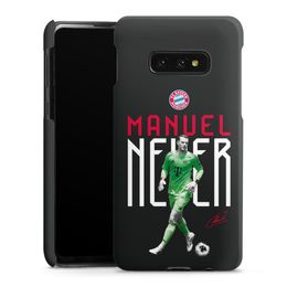 DeinDesign Galaxy S10e Handy Premium Case Smartphone Handyh&uuml;lle Schutzh&uuml;lle matt Manuel Neuer Fc Bayern M&uuml;nchen Official Licensed Product Premium Case