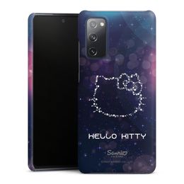 DeinDesign Galaxy S20 FE Handy Premium Case Smartphone Handyh&uuml;lle Schutzh&uuml;lle matt Merchandise Hello Kitty Weltall Premium Case