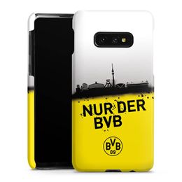 DeinDesign Galaxy S10e Handy Premium Case Smartphone Handyh&uuml;lle Schutzh&uuml;lle matt Borussia Dortmund Statement Bvb Premium Case