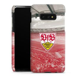 DeinDesign Galaxy S10e Handy Premium Case Smartphone Handyh&uuml;lle Schutzh&uuml;lle matt Stadium Vfb Stuttgart Official Licensed Product Premium Case