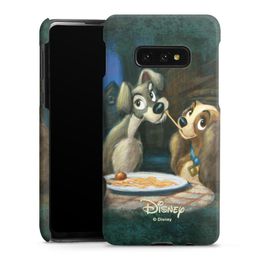 DeinDesign Galaxy S10e Handy Premium Case Smartphone Handyh&uuml;lle Schutzh&uuml;lle matt Lady And The Tramp Disney Official Licensed Product Premium Case
