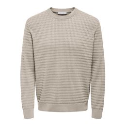 Only & Sons Only & Sons Sweater 'ONSBerry' male Grey size XS