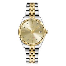 Victoria Hyde Analog Watch 'Rose' female Gold, Silver size One Size