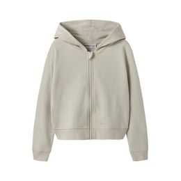 name it Sweatjacke 'NKFMILLE' M&auml;dchen Gr&ouml;&szlig;e 122/128 stone