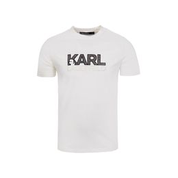 K by KARL LAGERFELD Karl Lagerfeld Shirt '755038' male Beige size XXL