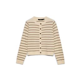 V&eacute;ro Moda Vero Moda Knit Cardigan 'VMSaba' female Beige size XS