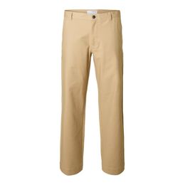 Selected Chino Pants male Brown size 33