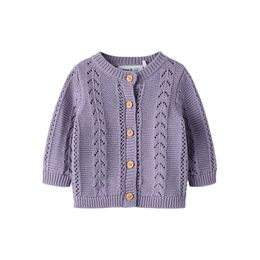 name it Knit Cardigan kids Purple size 74