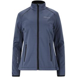 Endurance Outdoorjacke 'Zora' Damen Gr&ouml;&szlig;e XL taubenblau / schwarz